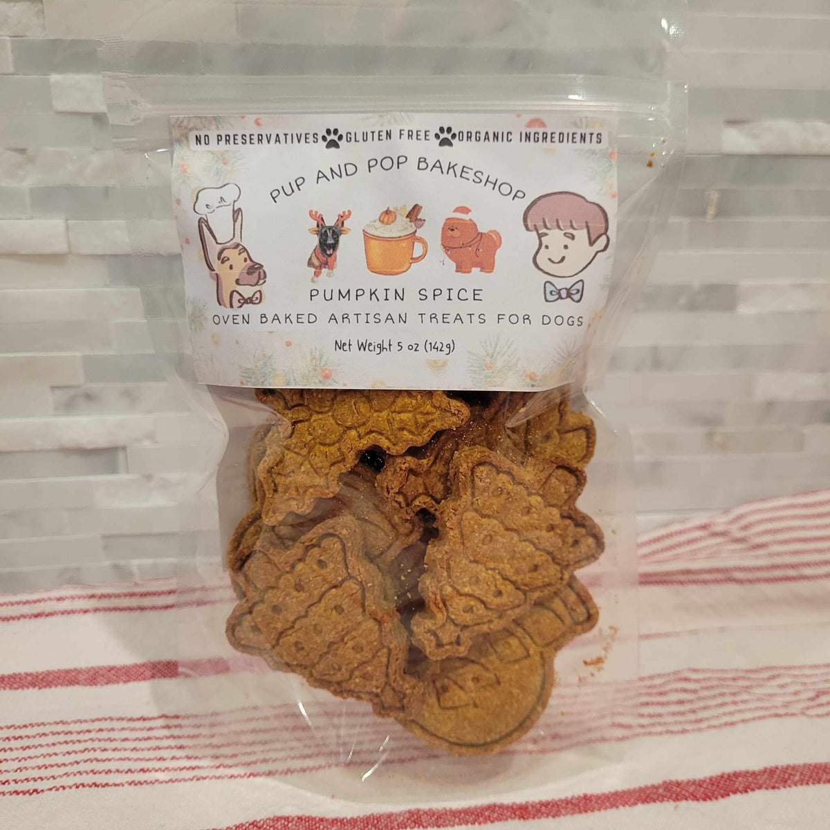PB & Pumpkin Spice Biscuits – Pup & Pop Bakeshop